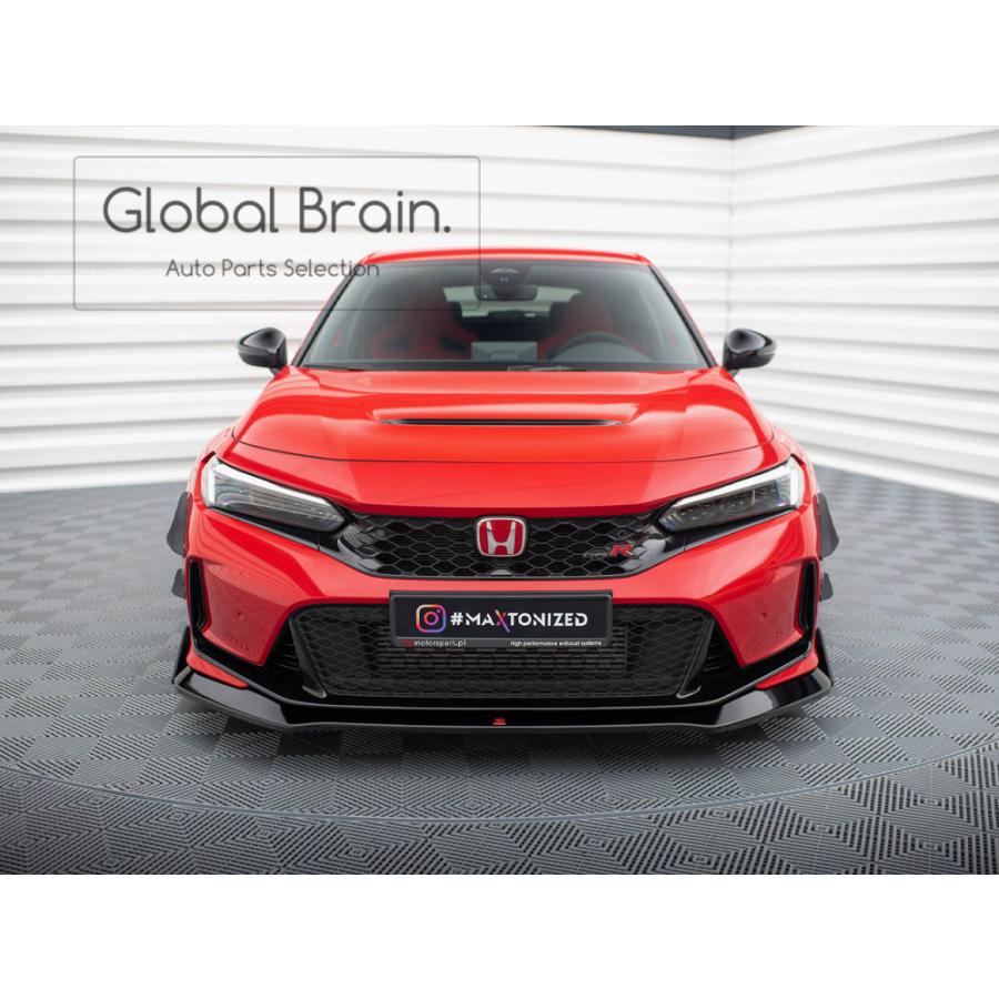 ホンダ ホンダシビック タイプR FL5 フロント リップ スポイラー V1+ ウィングレット : Global Brain - 通販 - Yahoo!ショッピング