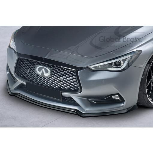 インフィニティ Q60 V37 スカイライン クーペ フロント リップ スポイラー : infiniti-q60-v37-front-csr : Global Brain - 通販 ...