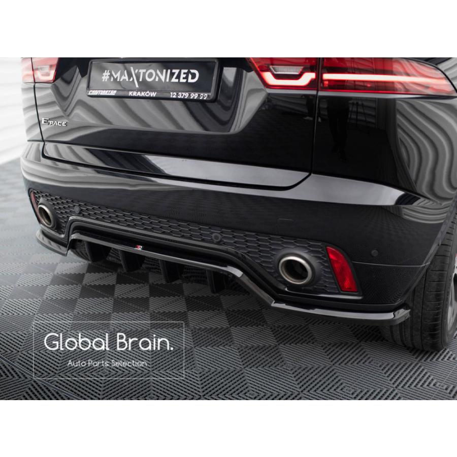 JAGUAR ジャガー E-pace Eペース Rダイナミック リア ディフューザー スポイラー : Global Brain - 通販 - Yahoo!ショッピング