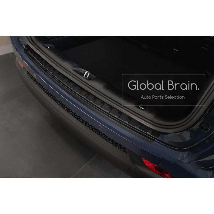 2021- ジープ コンパス リア バンパー プロテクター ガード マットブラック :jeep-compass-rear-protector ...