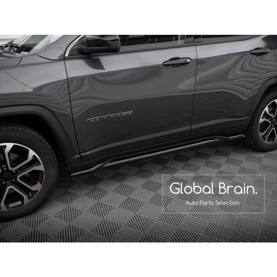 Jeep（ジープ） 2021- コンパス リミテッド サイド スカート ディフューザー : Global Brain - 通販 - Yahoo ...