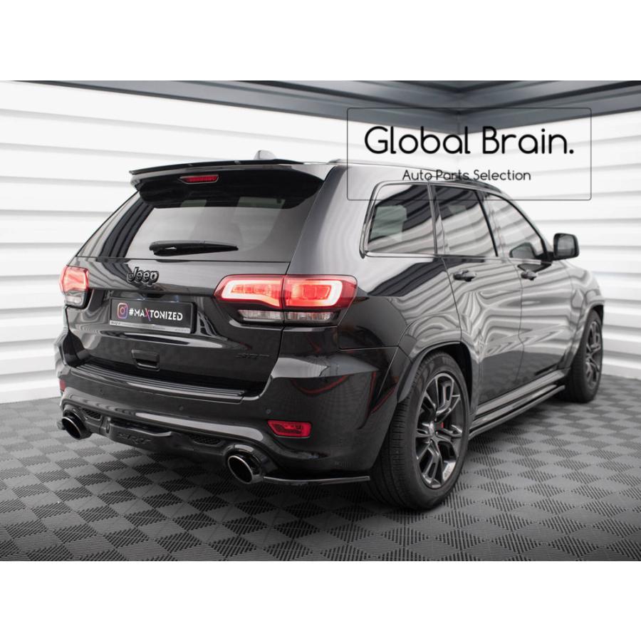 ジープ グランドチェロキー SRT WK2 中期 リア サイド スプリッター : Global Brain - 通販 - Yahoo!ショッピング