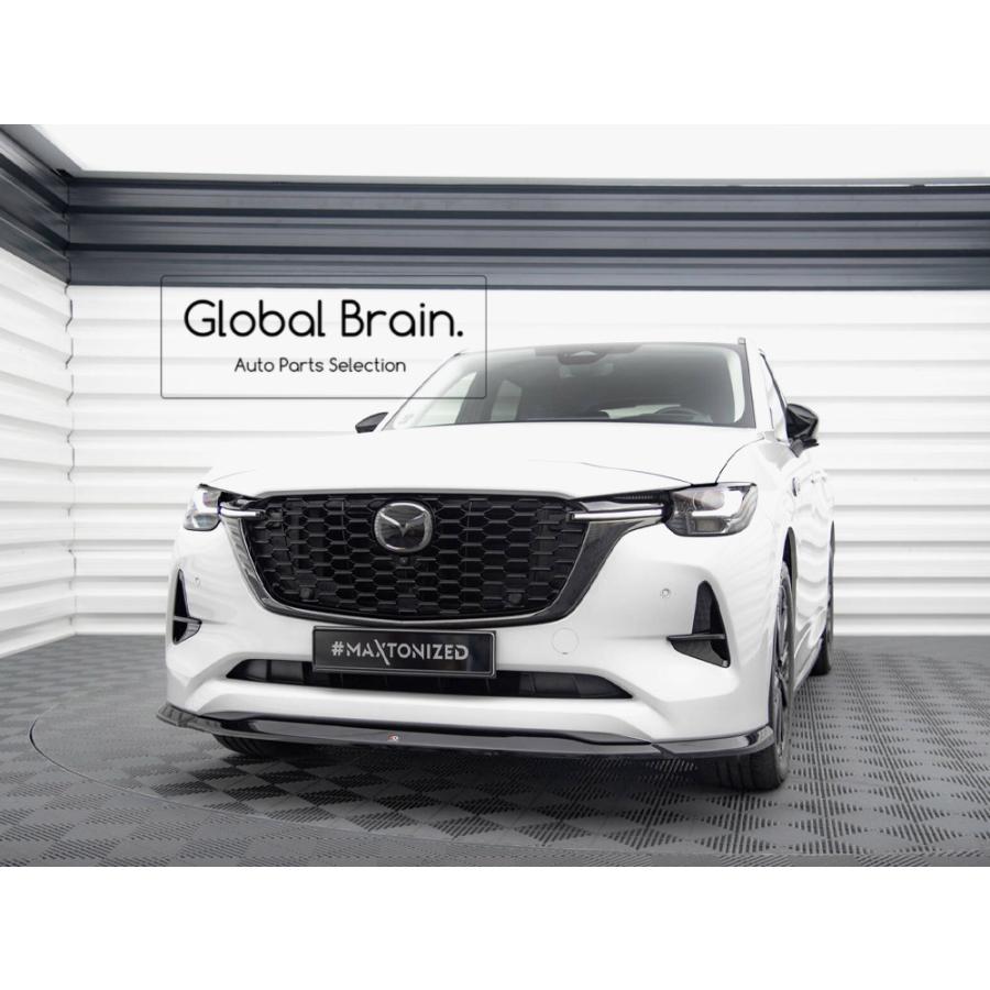 マツダ CX-60 CX60 KH フロント リップ スポイラー V2 : Global Brain - 通販 - Yahoo!ショッピング