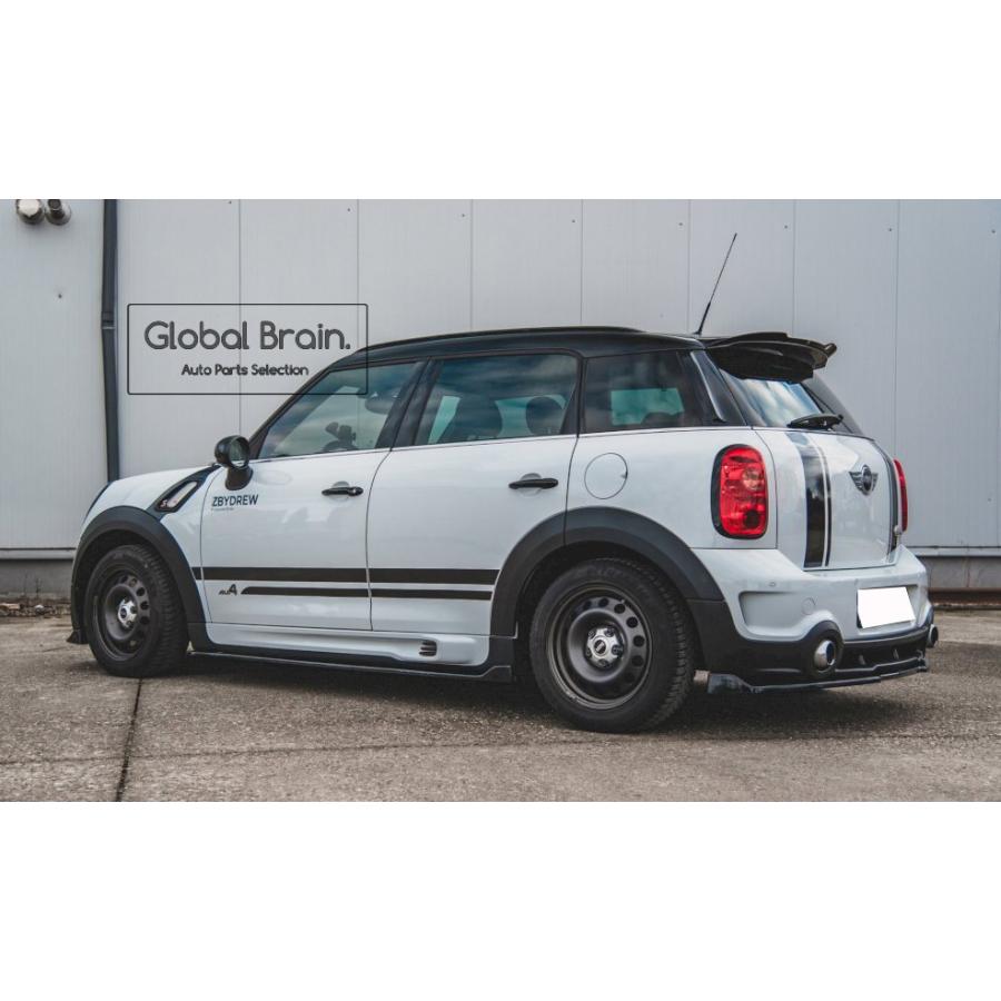 2012-2016 ミニ JCW クロスオーバー R60 サイド スカート カバー スポイラー : mini-jcw-r60-sideskirt-maxton : Global Brain ...