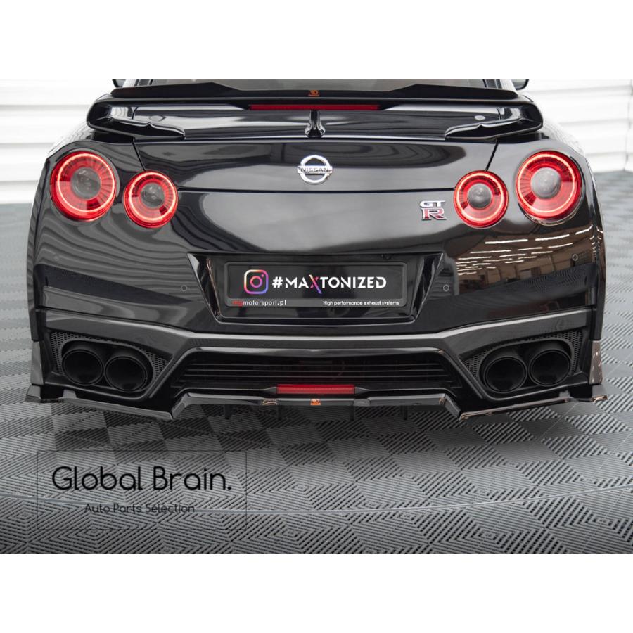 2017-2022 日産 GT-R GTR R35 後期 リア センター ディフューザー : ni-gtr-4f3-rd1g-rd2g ...