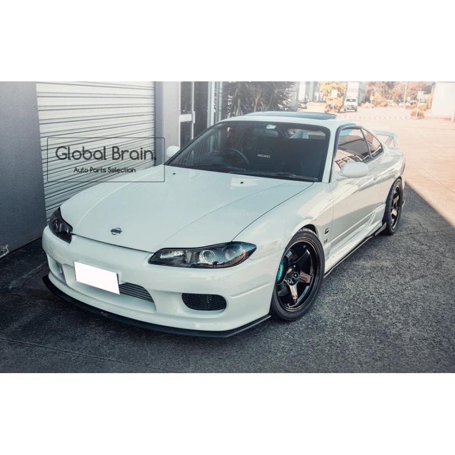 日産 シルビア S15/ 200SX スペックS フロント スプリッター スポイラー : nissan-s15-200sx-s-front-flow : Global Brain - 通販 ...