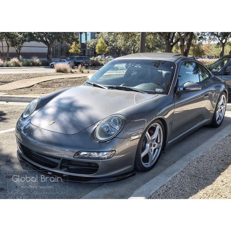 PORSCHE 2004-2009 ポルシェ 997 911 前期 フロント リップ スポイラー : Global Brain - 通販 - Yahoo!ショッピング