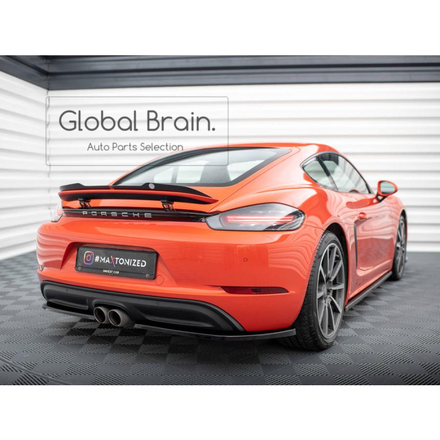 PORSCHE ポルシェ 718 982 ケイマン リア トランク スポイラー : Global Brain - 通販 - Yahoo!ショッピング