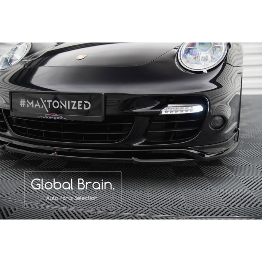 PORSCHE（ポルシェ） 911 ターボ 997 前期 997.1 フロント リップ スポイラー : Global Brain - 通販 ...