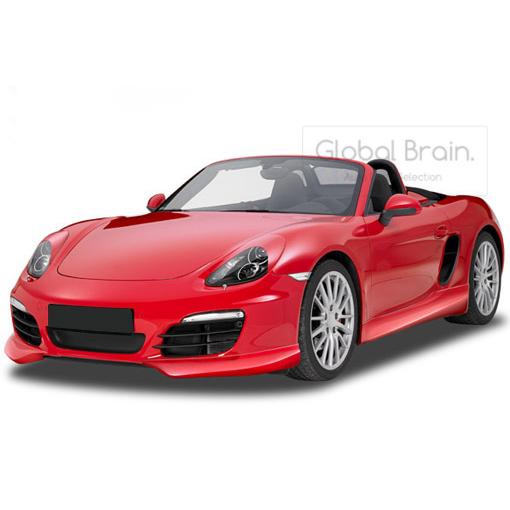 PORSCHE ポルシェ 981 ボクスター フロント リップ スポイラー : Global Brain - 通販 - Yahoo!ショッピング