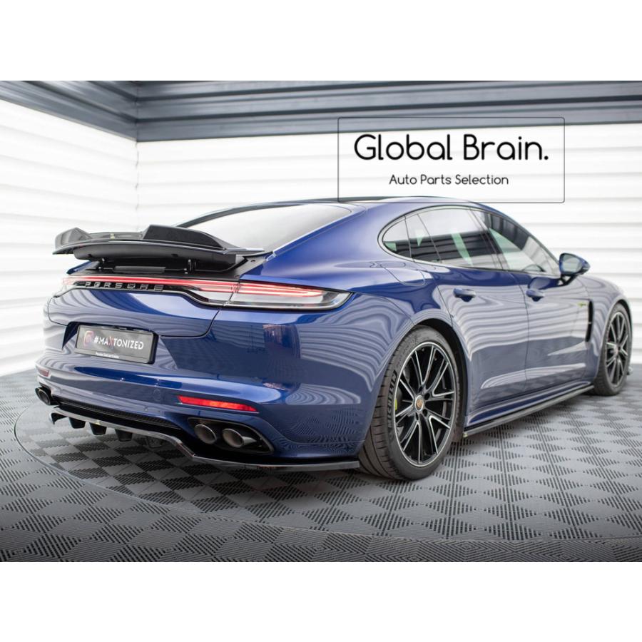 PORSCHE ポルシェ パナメーラ 971 後期 E-ハイブリッド リア トランク スポイラー : Global Brain - 通販 - Yahoo!ショッピング