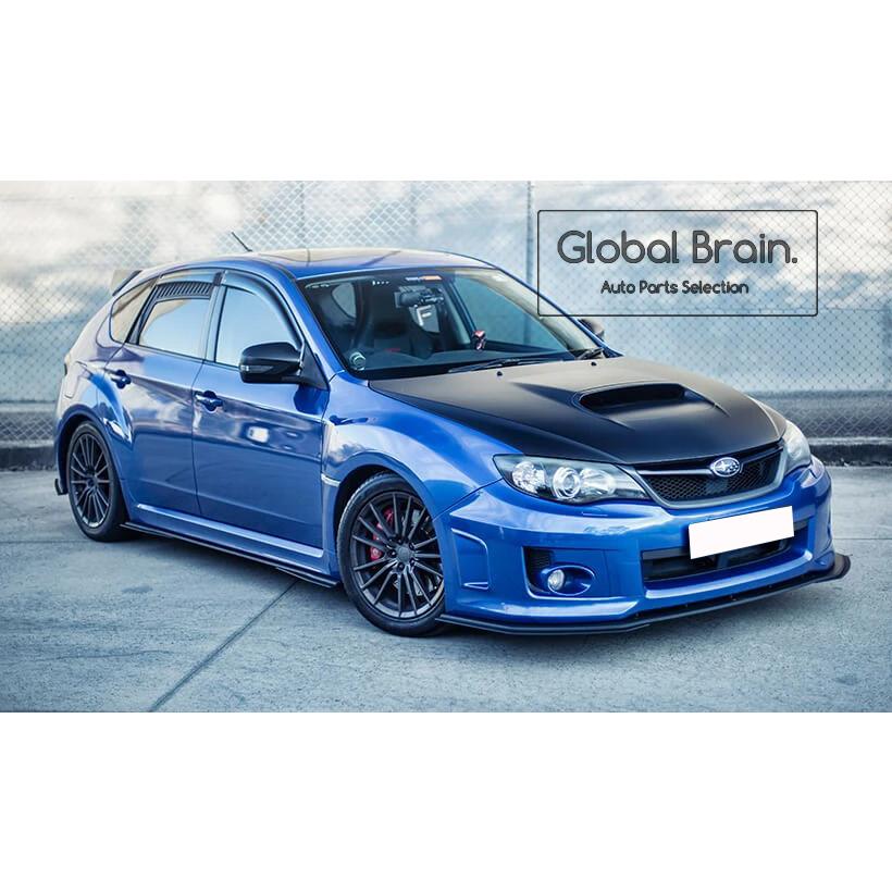 SUBARU スバル インプレッサ WRX STI GRB GRF 後期 フロント スプリッター用 エクステンション : Global Brain - 通販 - Yahoo!ショッピング