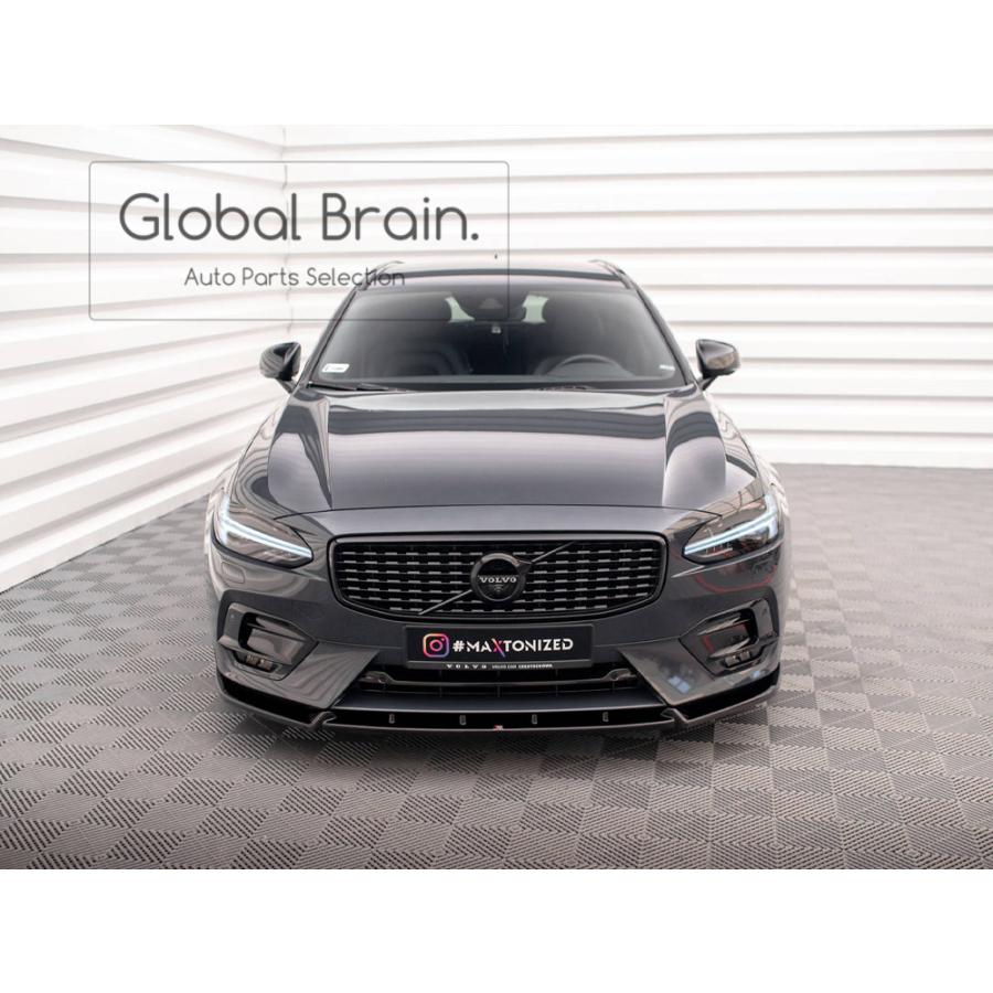 ボルボ（VOLVO） 2016-2020 V90 Rデザイン 前期 フロント リップ スポイラー : Global Brain - 通販 ...