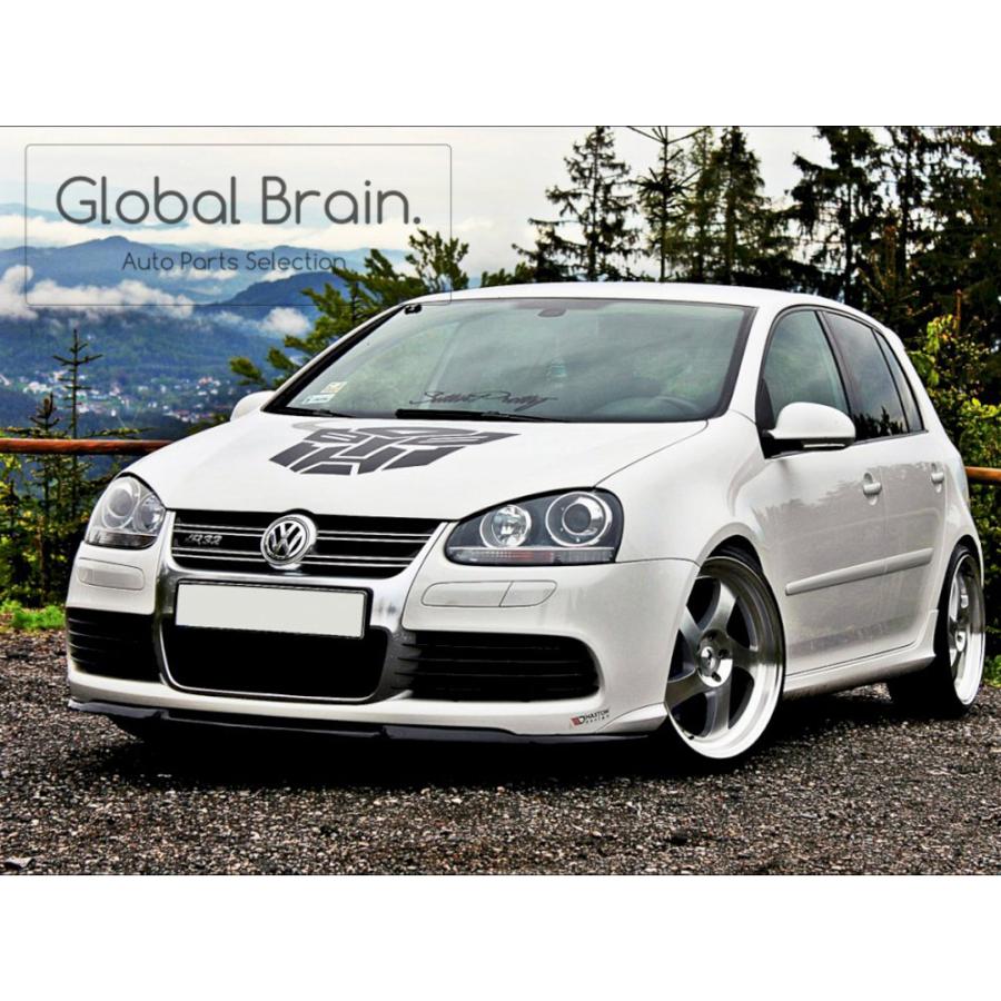 フォルクスワーゲン ゴルフ5 R32 フロント リップ スポイラー : Global Brain - 通販 - Yahoo!ショッピング