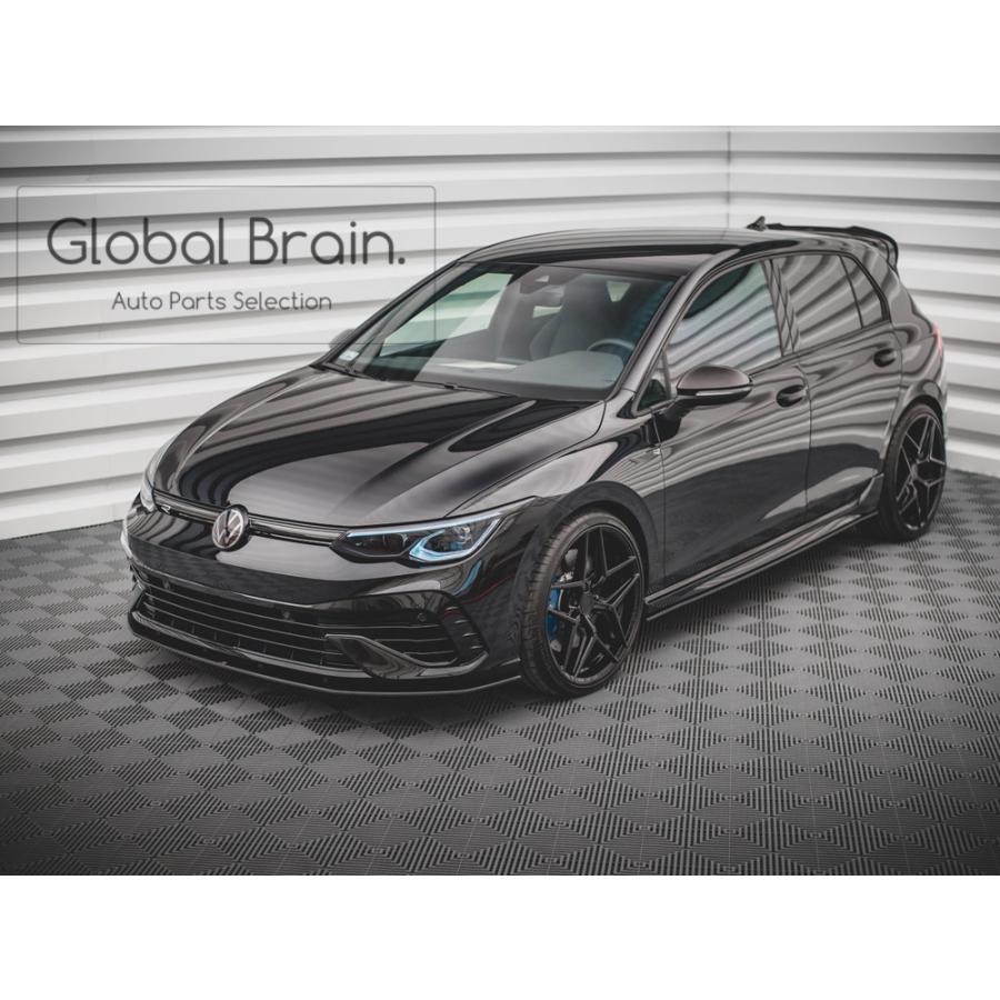フォルクスワーゲン ゴルフ8 R フロント リップ スポイラー レーシング : Global Brain - 通販 - Yahoo!ショッピング