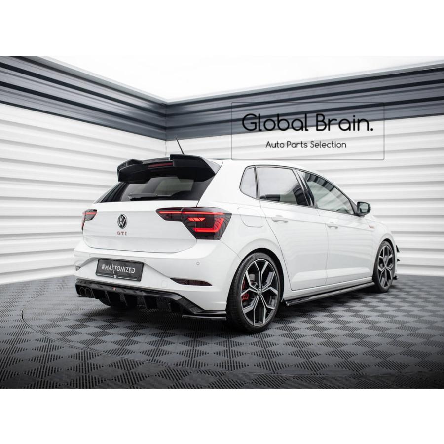 フォルクスワーゲン ポロ 2G 後期 GTI リア ディフューザー スポイラー : Global Brain - 通販 - Yahoo!ショッピング