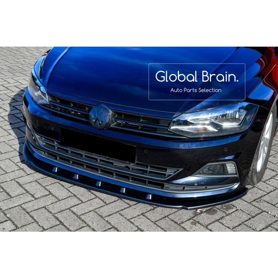 フォルクスワーゲン ポロ 5 2G フロント リップ スポイラー V2 : Global Brain - 通販 - Yahoo!ショッピング