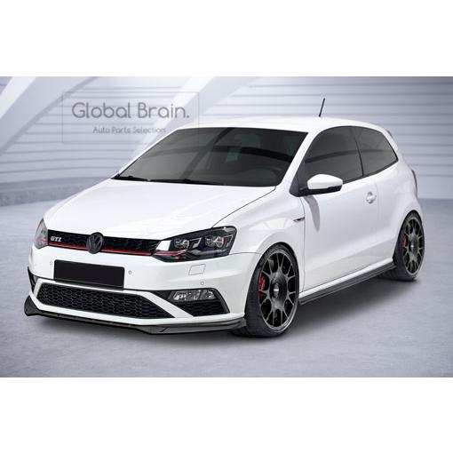 フォルクスワーゲン 2014- ポロ 6C 5 GTI フロント スプリッター スポイラー : Global Brain - 通販 - Yahoo!ショッピング