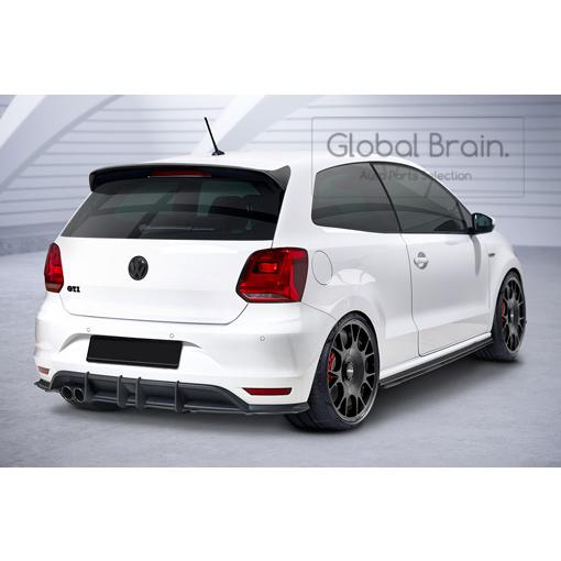 フォルクスワーゲン ポロ 6R GTI リア ディフューザー フィン : Global Brain - 通販 - Yahoo!ショッピング