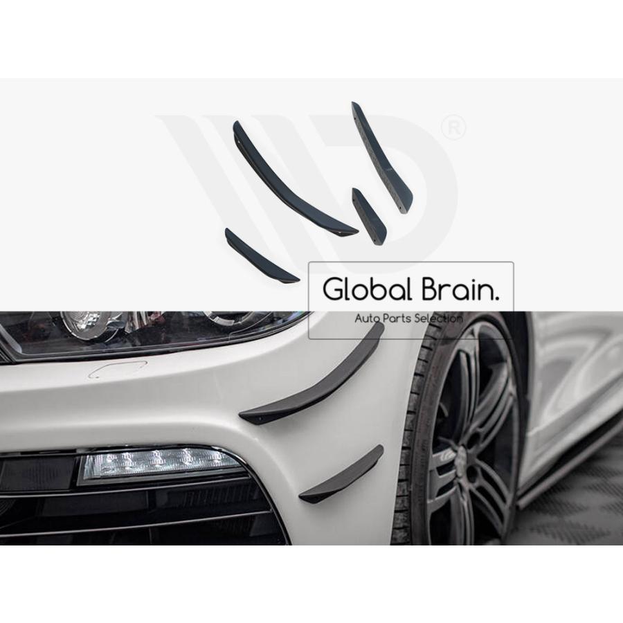 フォルクスワーゲン シロッコ R フロント バンパー カナード スプリッター :vw-scirocco-r-front-canard-maxton:Global Brain - 通販 ...