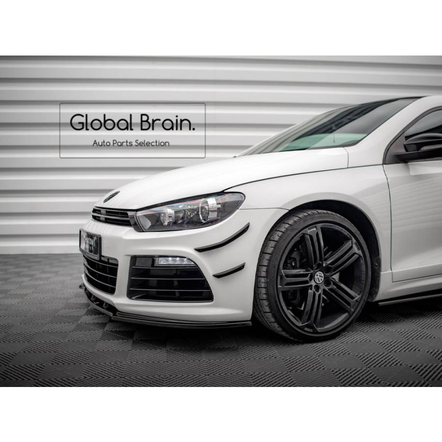 フォルクスワーゲン シロッコ R フロント バンパー カナード スプリッター :vw-scirocco-r-front-canard-maxton:Global Brain - 通販 ...