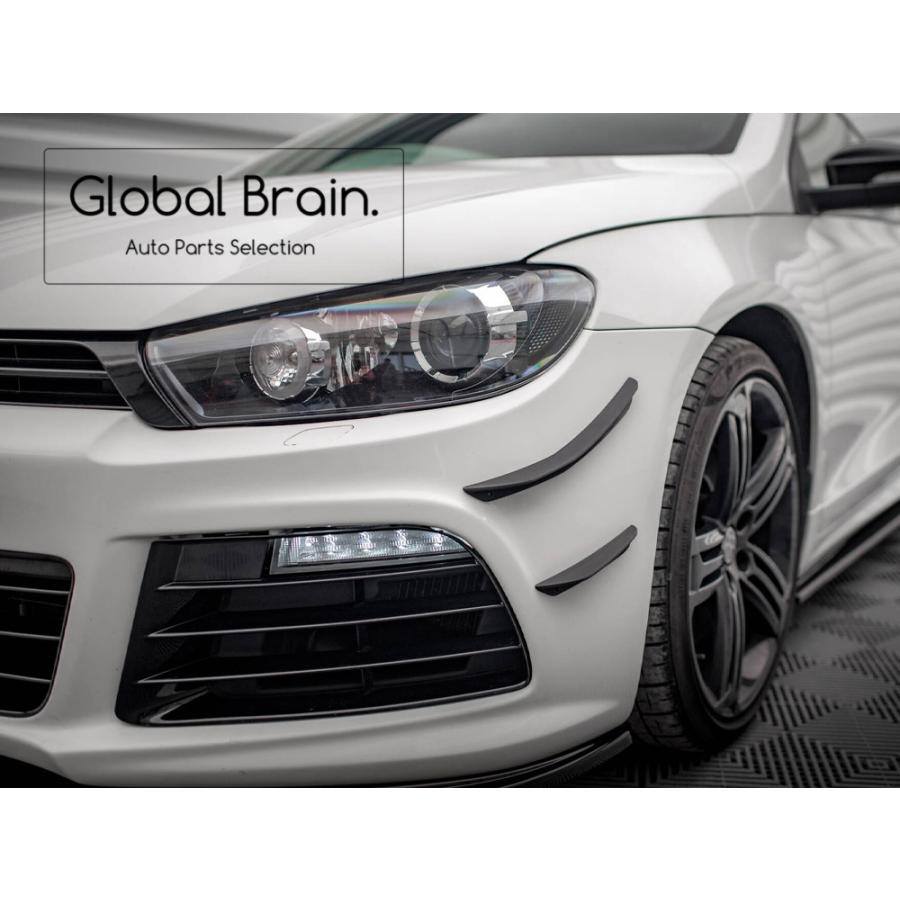 フォルクスワーゲン シロッコ R フロント バンパー カナード スプリッター :vw-scirocco-r-front-canard-maxton:Global Brain - 通販 ...