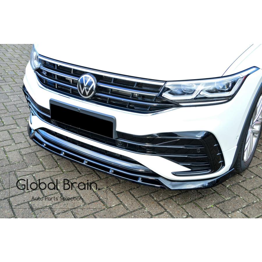 フォルクスワーゲン ティグアン AD1 後期 Rライン / R フロント リップ スポイラーV2 : Global Brain - 通販 - Yahoo!ショッピング