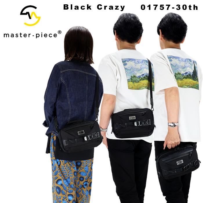 master-piece マスターピース ショルダーバッグ MSPC 30th Anniversary Series Black Crazy ...