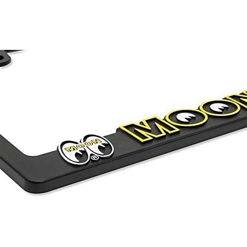 MOONEYES ムーンアイズ ナンバーフレーム ロゴ ライセンス 後付け プレート 車 : Gloriosa-Yahoo!店 - 通販 - Yahoo!ショッピング