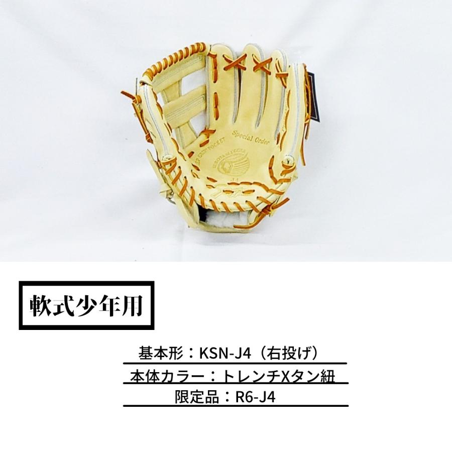 久保田スラッガー slugger スラッガー 軟式少年用 右投げ KSN-J4 R6-J4 限定品 トレンチXタン紐 レザーソムリエ監修 技匠流型付け込み : ぐらぶ屋 - 通販 ...