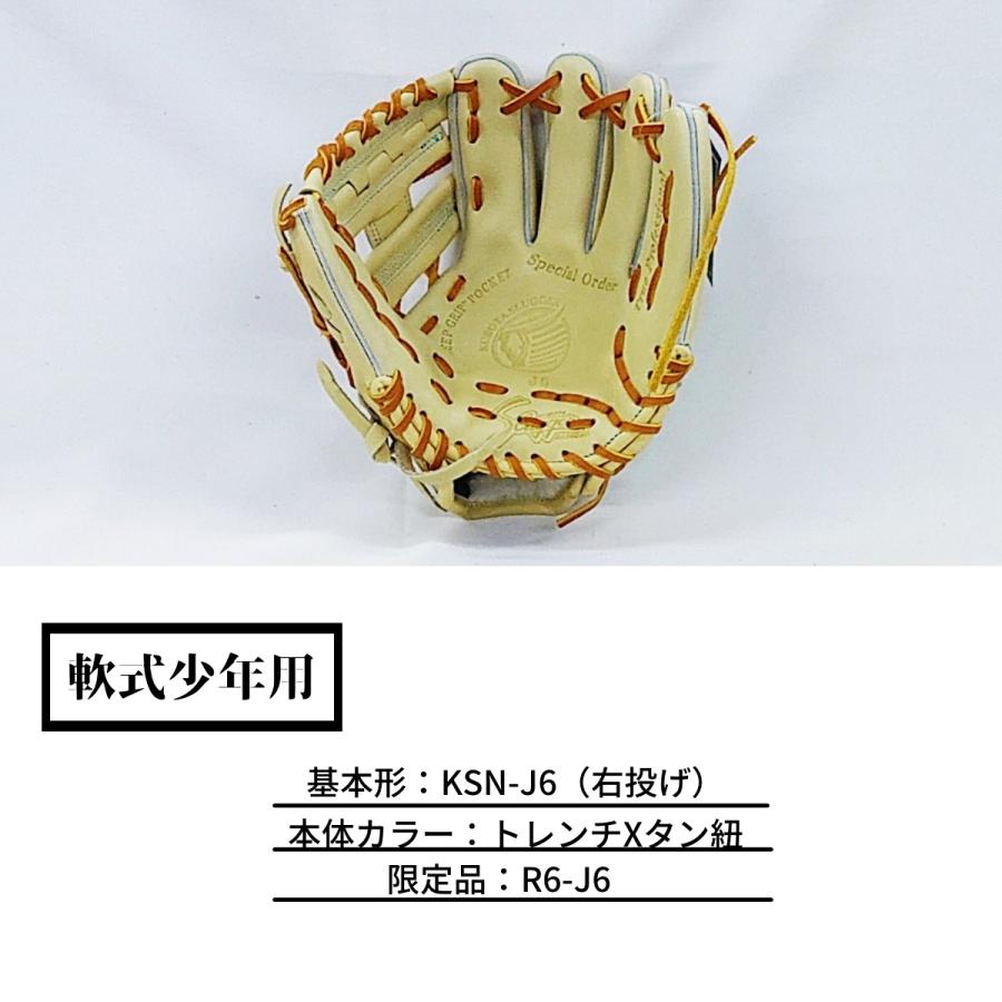 久保田スラッガー slugger スラッガー 軟式少年用 右投げ KSN-J6 R6-J6 限定品 トレンチXタン紐 レザーソムリエ監修 技匠流型付け込み : ksnj6r6j6 : ぐらぶ屋 ...