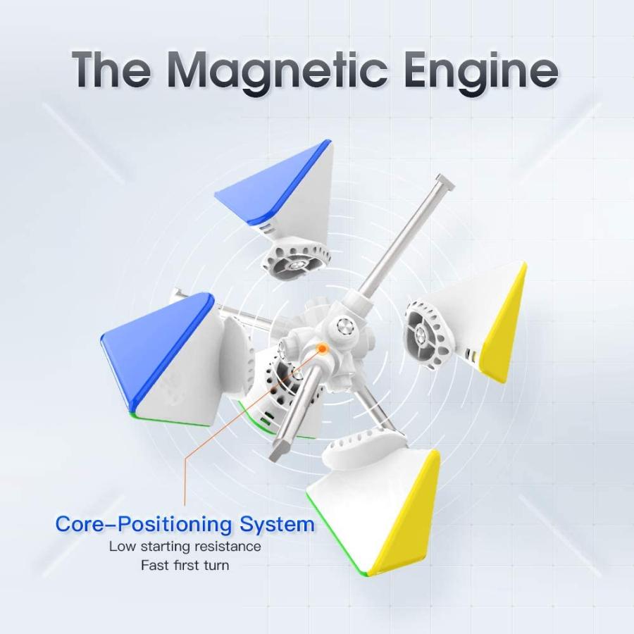 GANCUBE GAN Pyraminx Standard M Stickerless ガンキューブ ガン ピラミックスM スタンダード 競技 ...