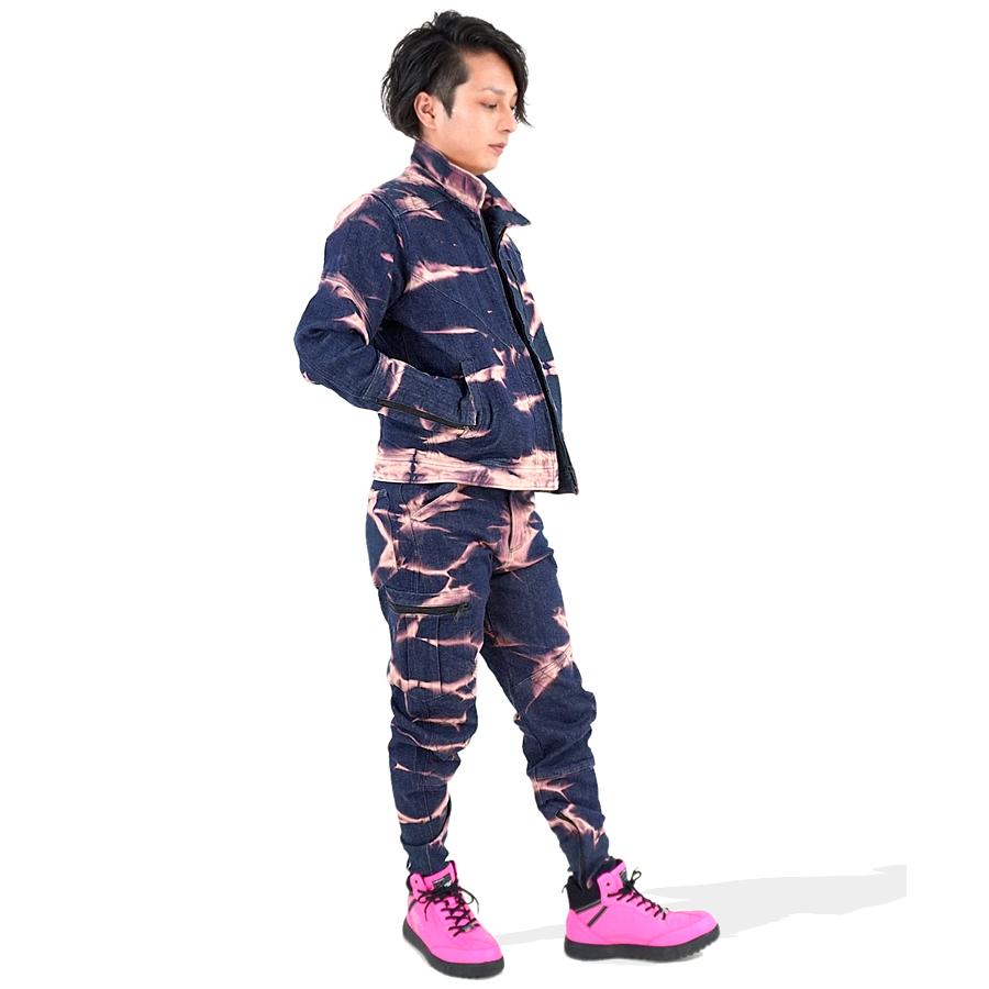 作業服 作業着 カーゴパンツ ズボン デニム ストレッチ GLOW KICKS KZOC グローキックス ケイゾック GKW-1133 : GLOW KICKS SHOP Yahoo!店 ...