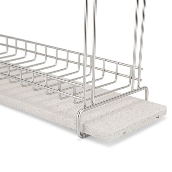 bws SELECTION お盆期間も毎日配送! 水切りラック ボトル&グラス水切りラック ビーワースセレクション bwsSELECTION 水切り 珪藻土 コップ置 ビーワーススタイル ...