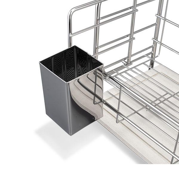 bws SELECTION 水切りラック スライドタイプ ビーワースセレクション bwsSELECTION 水切りかご 珪藻土 水切り キッチン ビーワーススタイル ...