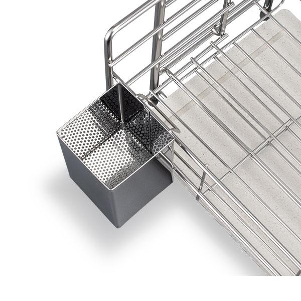 bws SELECTION 水切りラック スライドタイプ ビーワースセレクション bwsSELECTION 水切りかご 珪藻土 水切り キッチン ビーワーススタイル ...