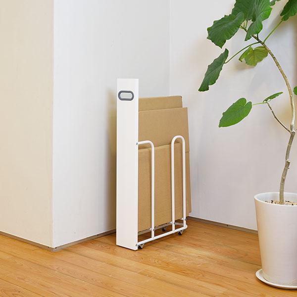 段ボールストッカー スリム ダンボールラック 段ボール立て ビーワースセレクション bwsSELECTION ダンボールストッカー W120 : GulliverOnlineShopping ...