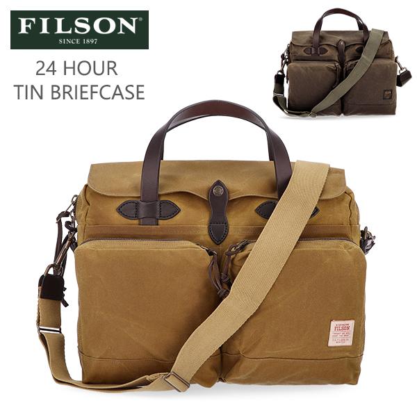 FILSON（フィルソン） 【並行輸入品】 FILSON 24アワー ティン ブリーフケース 20282279 バッグ ショルダーバッグ : GulliverOnlineShopping ...