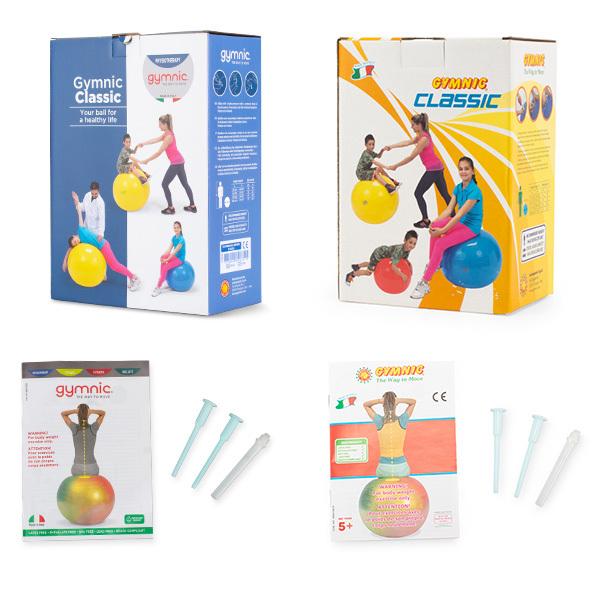 GYMNIC バランスボール ギムニク Gymnic 55cm Classic 55 ギムニククラッシック 95.55 体幹 バランス : GulliverOnlineShopping ...