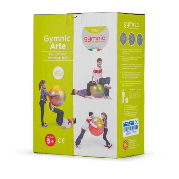 GYMNIC ポイント利用 バランスボール ギムニク Gymnic 55cm アルテ55 95.35 マルチカラー ( マーブル ) Arte 55 ...