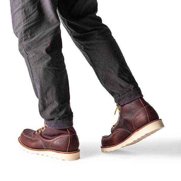 RED WING SHOES レッドウィング ワークブーツ レザー 6インチ クラシック モック 6-Inch Classic Moc メンズ : GulliverOnlineShopping ...