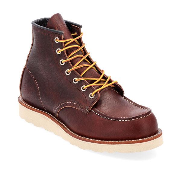 RED WING SHOES レッドウィング ワークブーツ レザー 6インチ クラシック モック 6-Inch Classic Moc メンズ : GulliverOnlineShopping ...