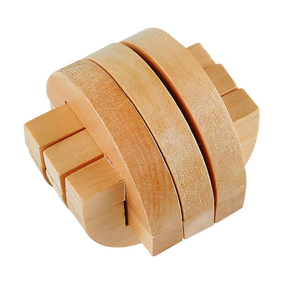 KOMAMONO コマモノ 木製立体パズル KUMUZ タングルムーン 立体パズル 木製パズル 知育玩具 木のおもちゃ : 美容コスメ雑貨 ...