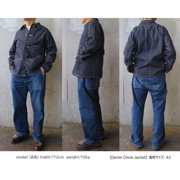 FULL COUNT フルカウント [ #2015-1 ] Denim Chore Jacket デニムチョアジャケット 10.5oz【INDIGO】メンズ Made in Japan 【神戸 ...
