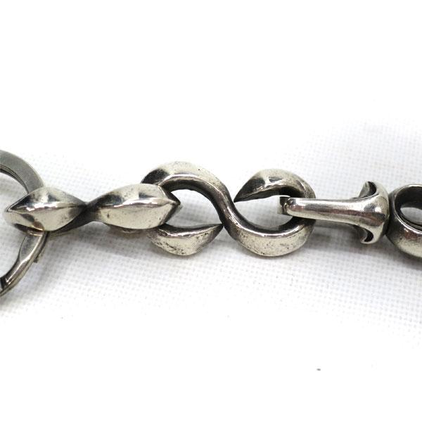 OPUS INCEPTION オーパス インセプション [IPK-03] F-HOLE S-KAN KEY HOLDER / SILVER PLATING FホールSカン キーホルダー ...