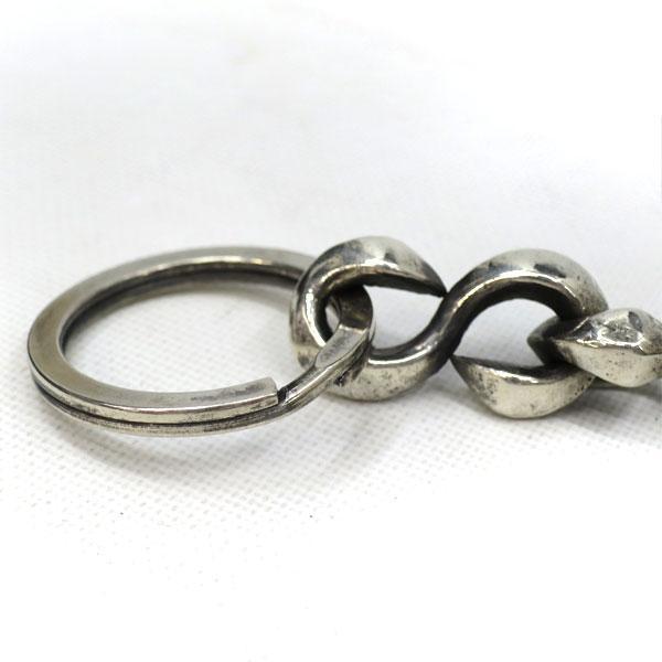 OPUS INCEPTION オーパス インセプション [IPK-03] F-HOLE S-KAN KEY HOLDER / SILVER PLATING FホールSカン キーホルダー ...