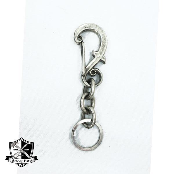 OPUS INCEPTION オーパス インセプション [IPK-04] F-HOLE KARABINER KEY HOLDER / SILVER PLATING Fホールカラビナ キー ...