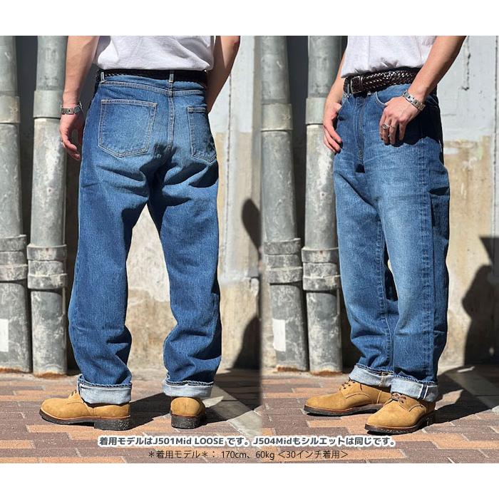 JAPAN BLUE JEANS ＃5 LOOSE ジャパンブルージーンズ サークル ルーズモデル CIRCLE J501 MID JBAG1501 / J504 JBAG1504 ユーズド ...