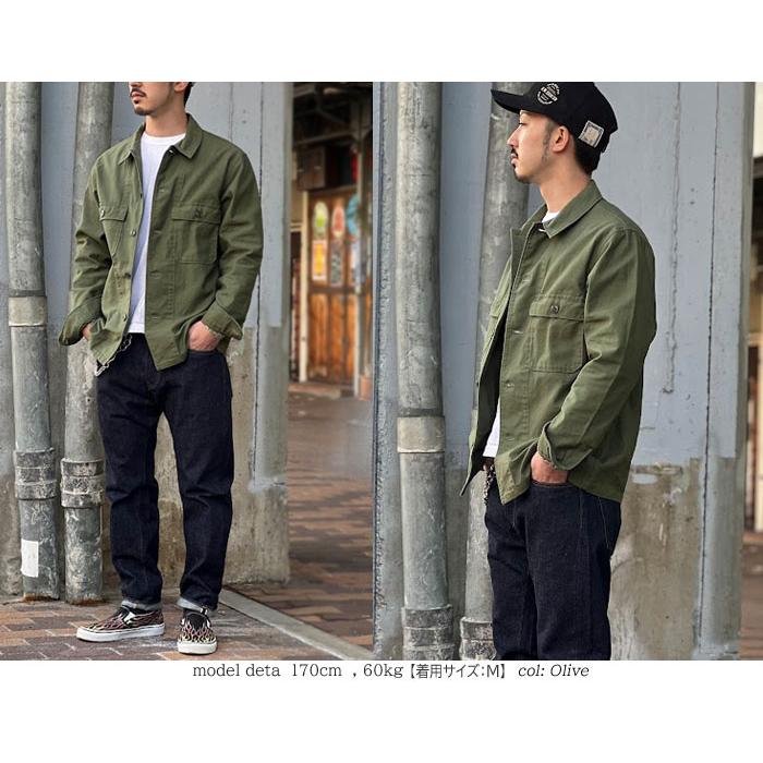 羽衣シャツ Macbatros / マクバトロス [ メンズ ファティーグジャケット] FATIGUE JACKET 綿100％ アメカジ ミリタリージャケット J2740 ...
