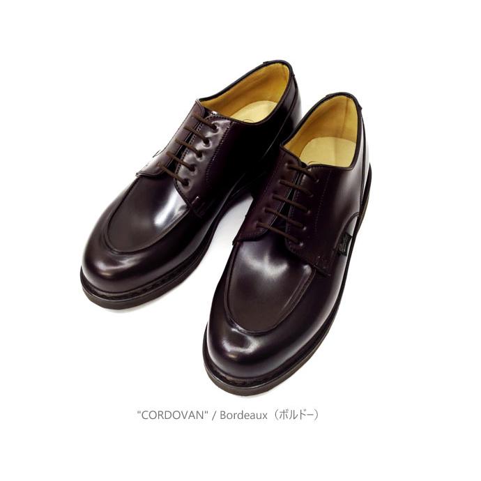 Paraboot コードバン 国内正規商品 メンズ パラブーツ CHAMBORD TEX シャンボード CORDOVAN 馬革 NOIR ブラック [146112] Bordeaux ボルドー ...